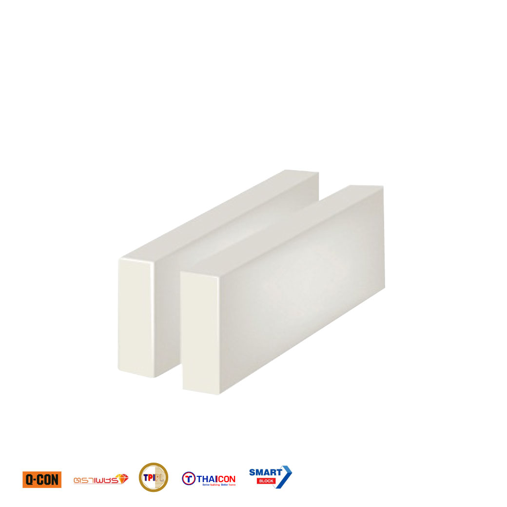 อิฐมวลเบา Q-CON BLOCK หนา 7.5 ซม. G4 | YELLO วัสดุก่อสร้างออนไลน์